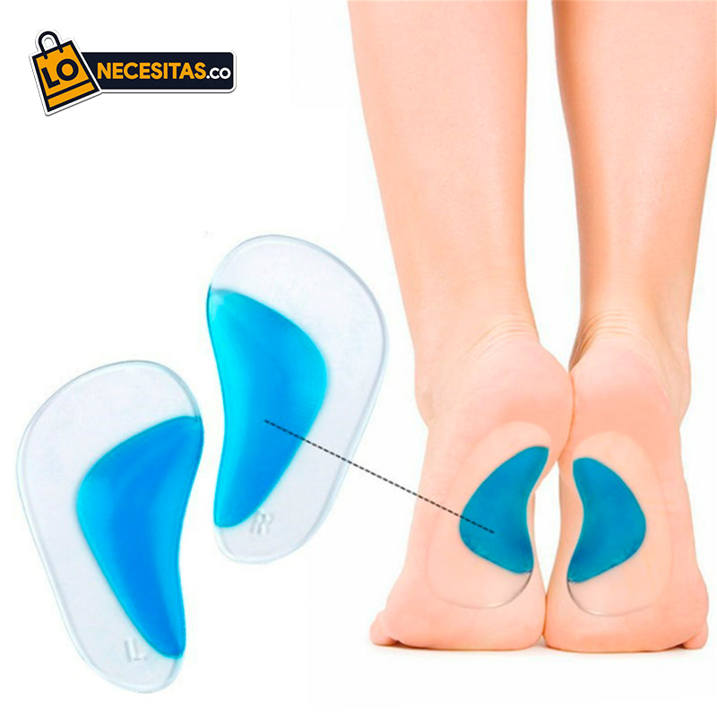 Plantilla en gel Ortopédica pie plano – LO NECESITAS STORE